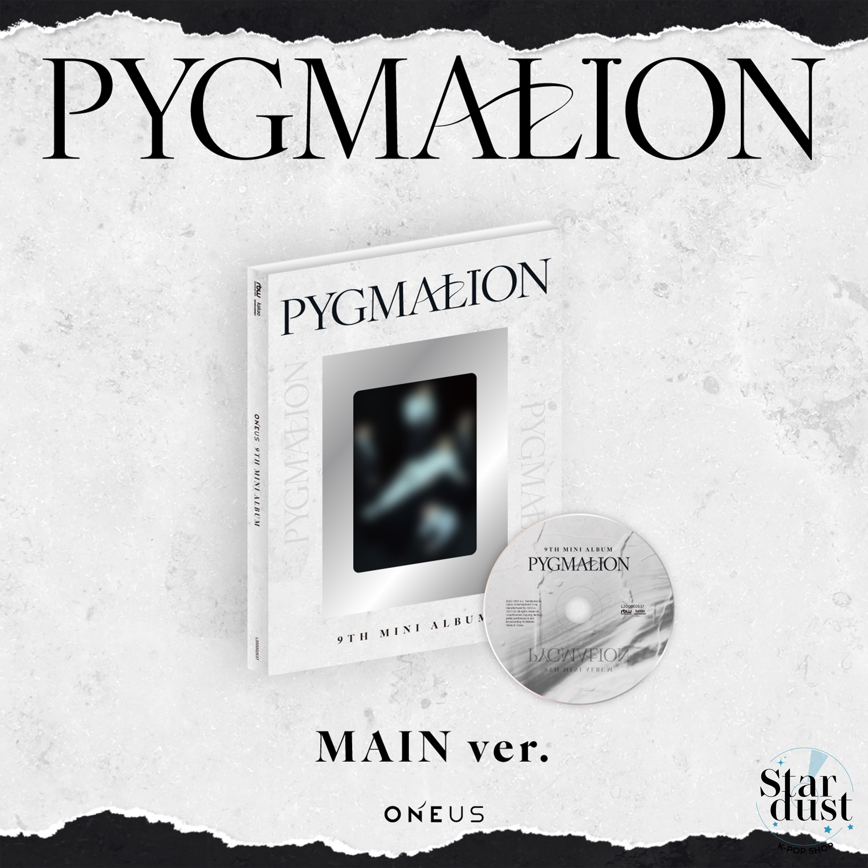ONEUS - PYGMALION [9th Mini Album] Main Ver. + POSTER - Stardust K-pop ...