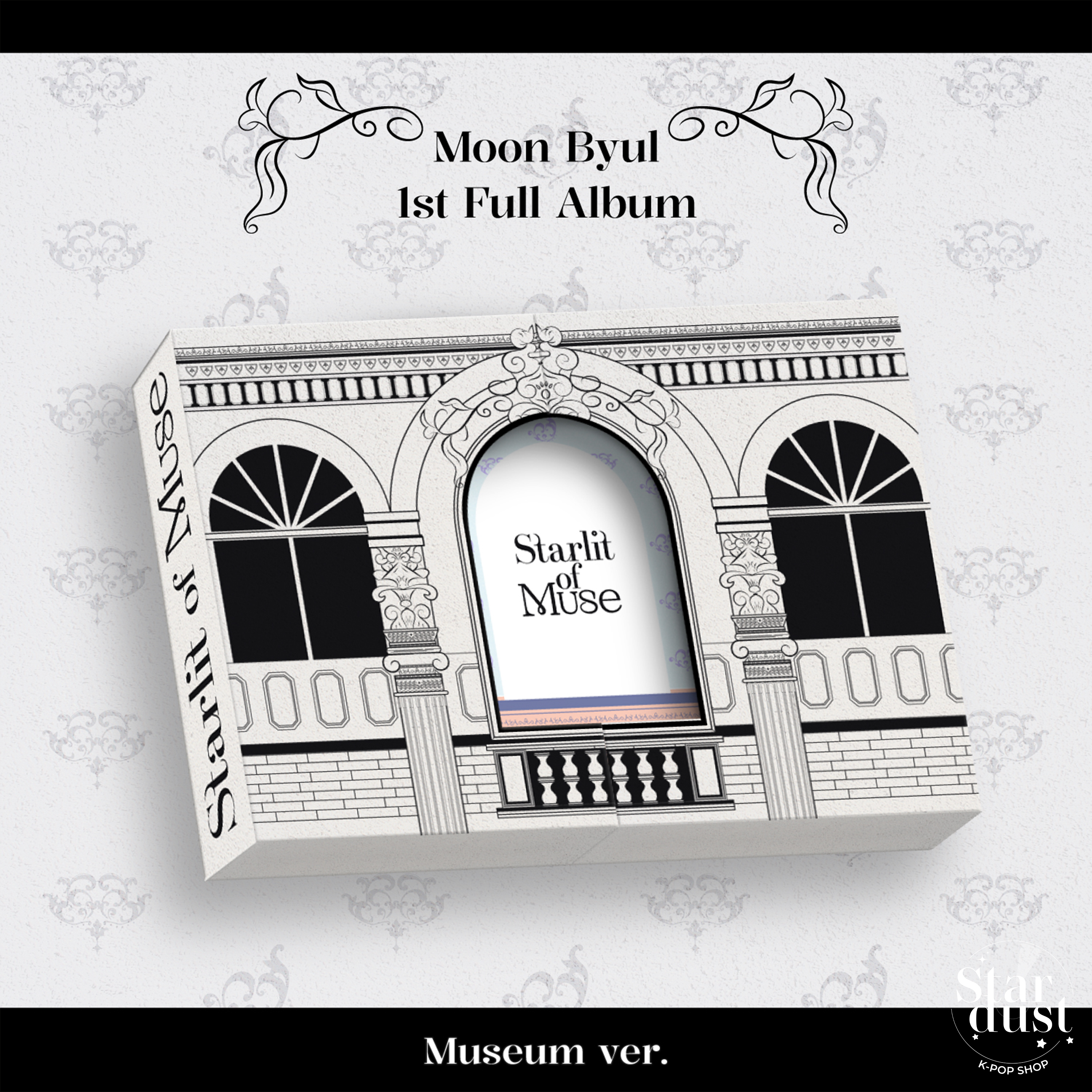 MOONBYUL - STARLIT OF MUSE [1st Full Album] Museum Ver. + POSTER ...